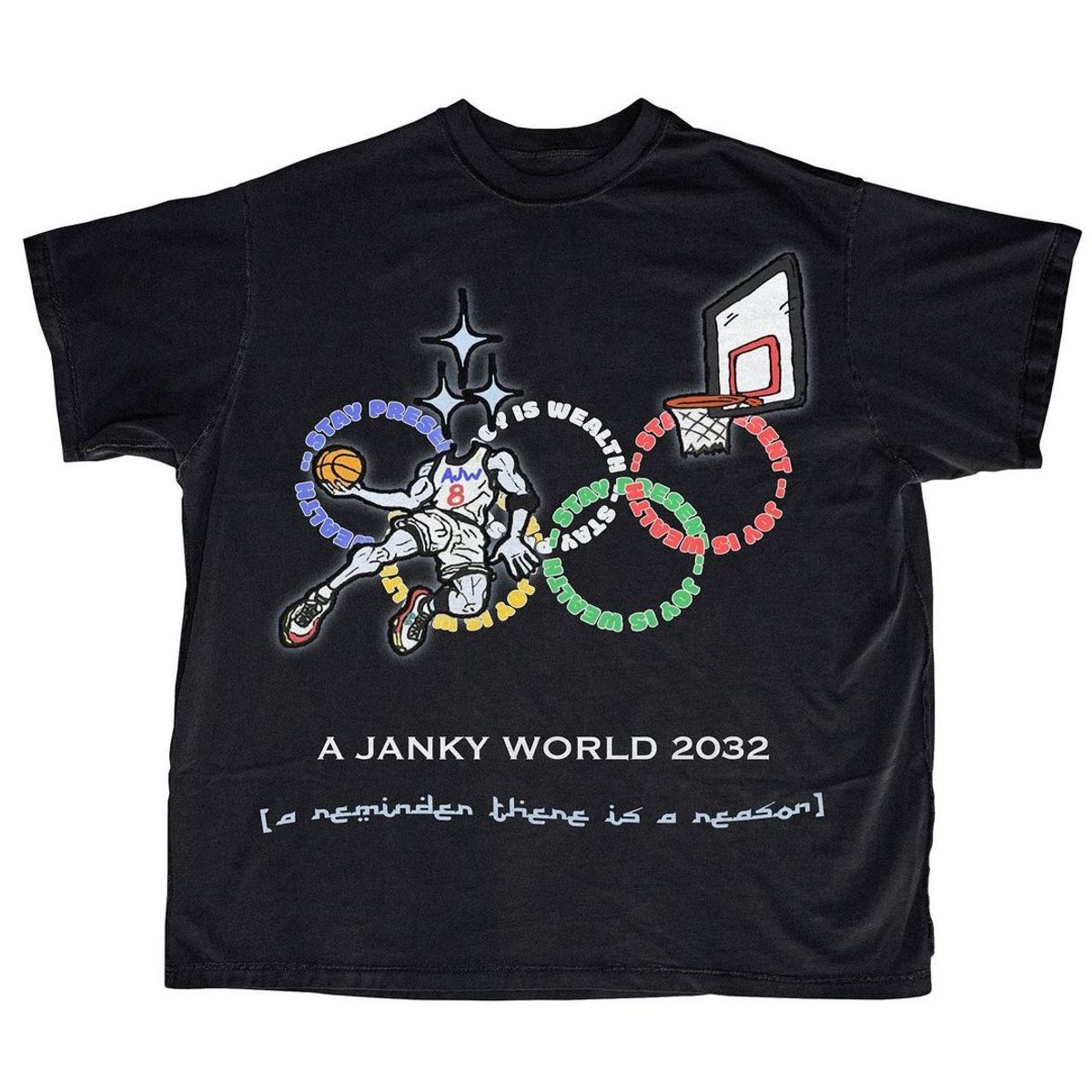 A Janky World Logo T-Shirt | WHAT’S ON THE STAR?