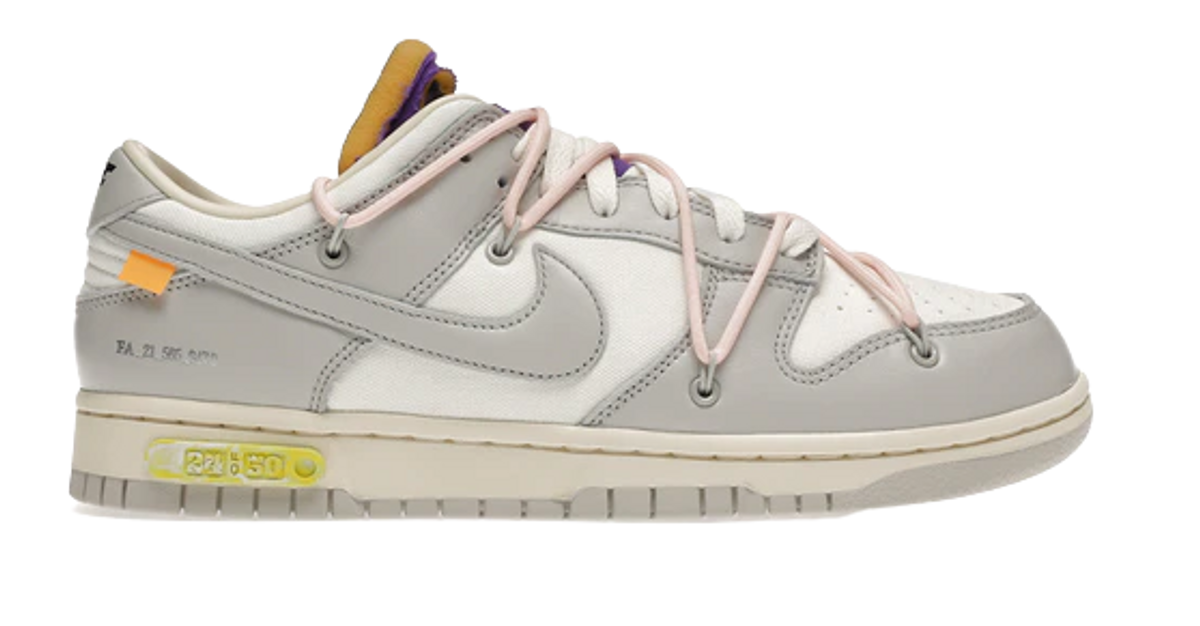 Nike × Off-White Dunk Low Lot 24 Sneakers | WHAT’S ON THE STAR?