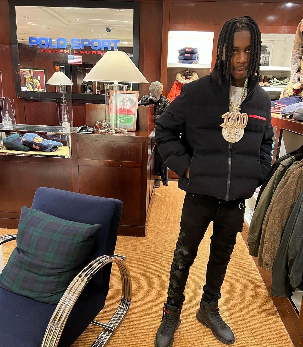 Polo G Outfit from January 16, 2022 | WHAT’S ON THE STAR?