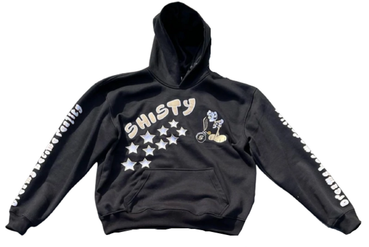 Shisty Dreams Become Reality Black Hoodie | WHAT’S ON THE STAR?