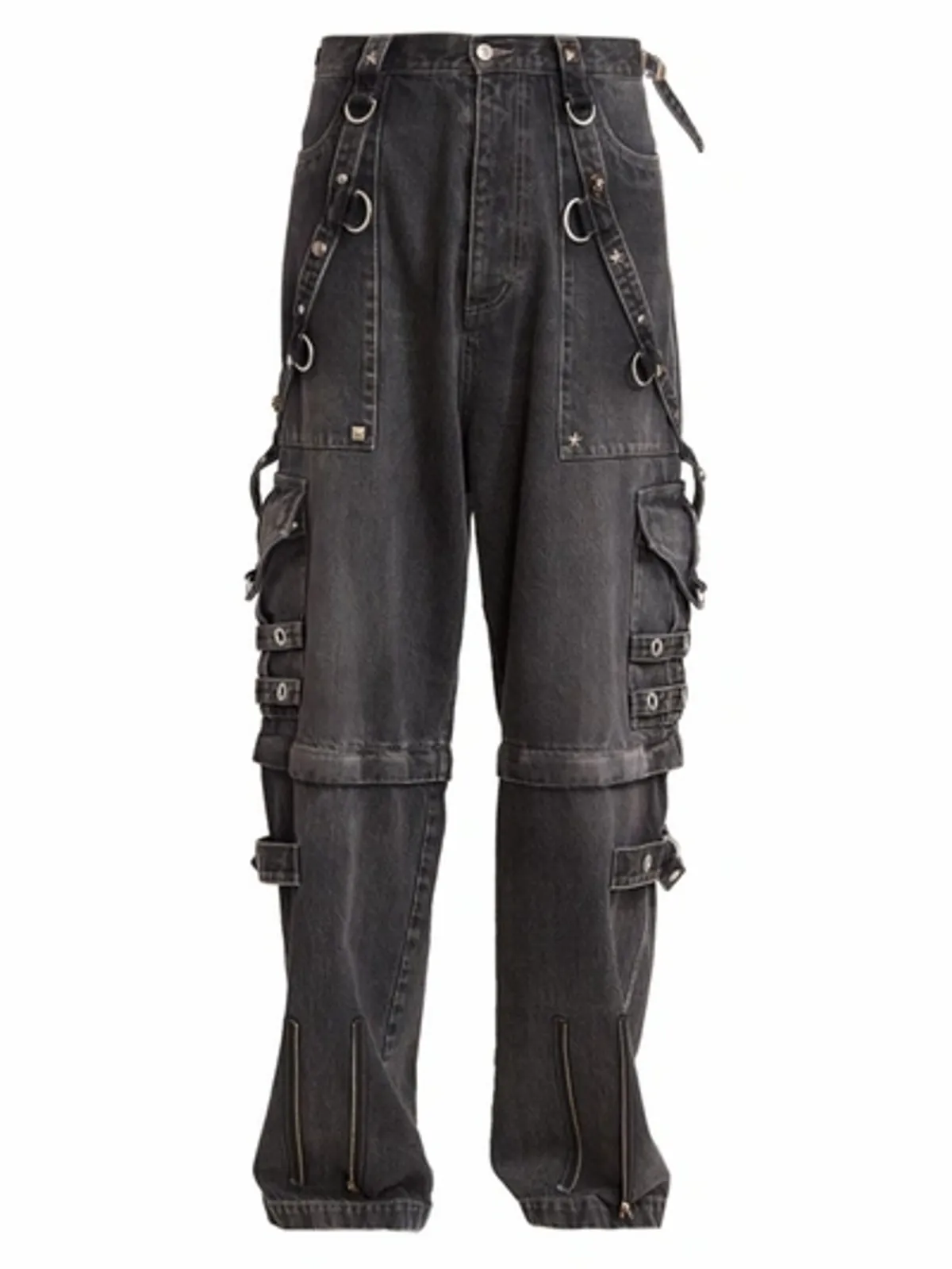Balenciaga Raver Baggy Jeans In Washed Black | WHAT’S ON THE STAR?