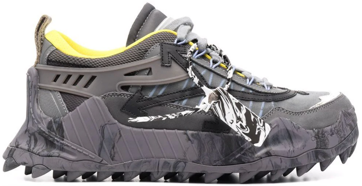 Off-White Odsy 1000 Mesh Marble-Sole Sneakers | WHAT’S ON THE STAR?