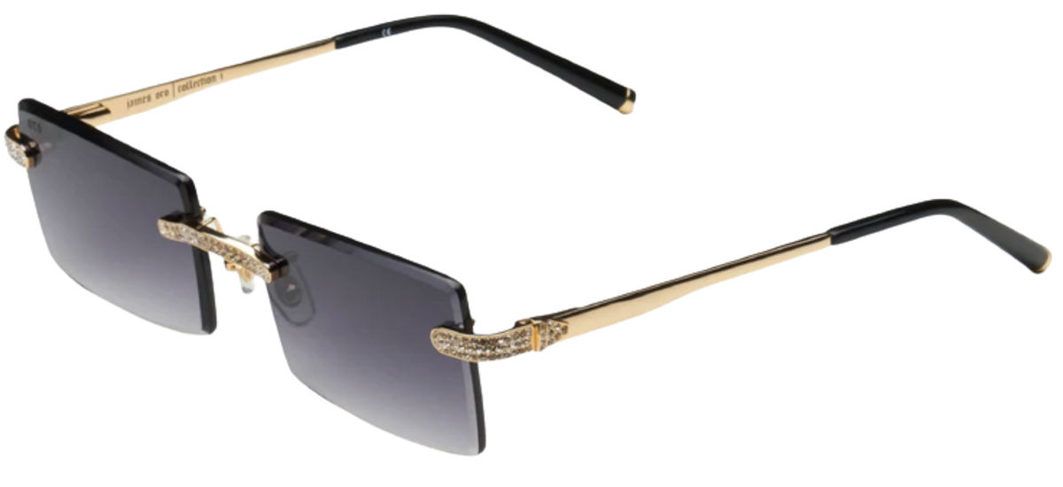 James Oro Iced Black Tint Authentic Sunglasses | WHAT’S ON THE STAR?