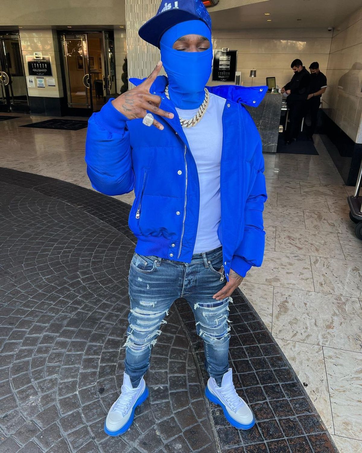 DaBaby Outfit from January 27, 2022 | WHAT’S ON THE STAR?