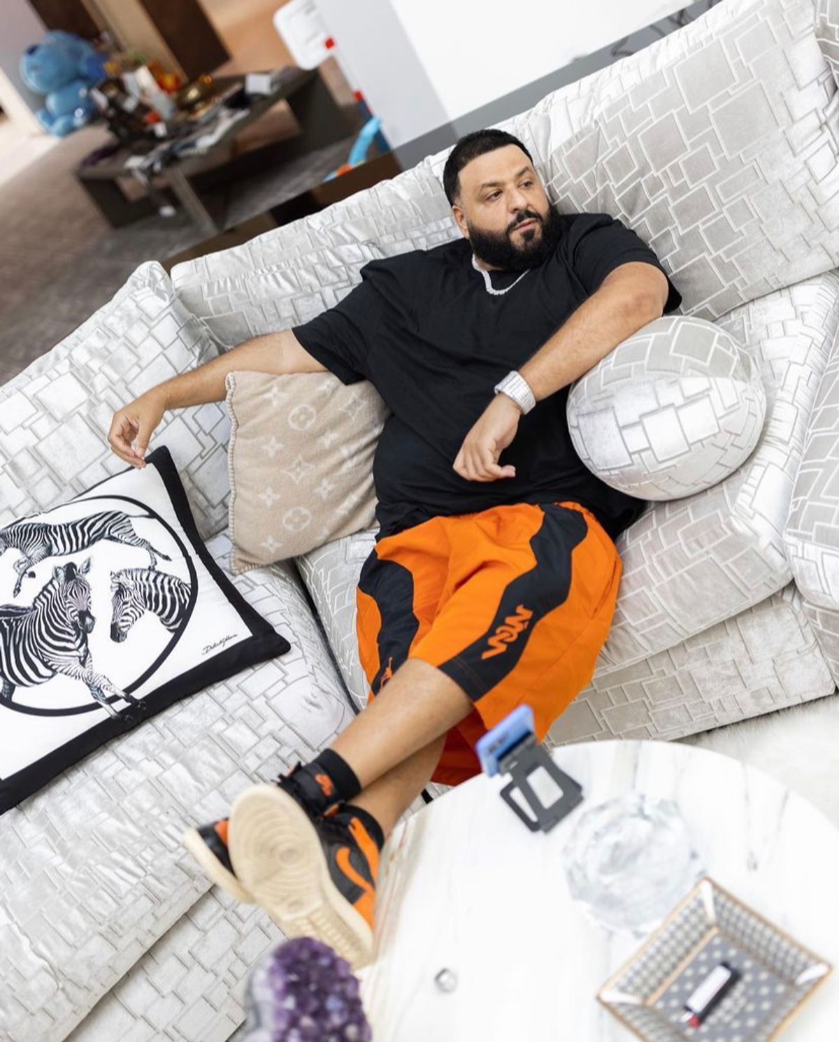 DJ Khaled Outfit from January 27, 2022 | WHAT’S ON THE STAR?
