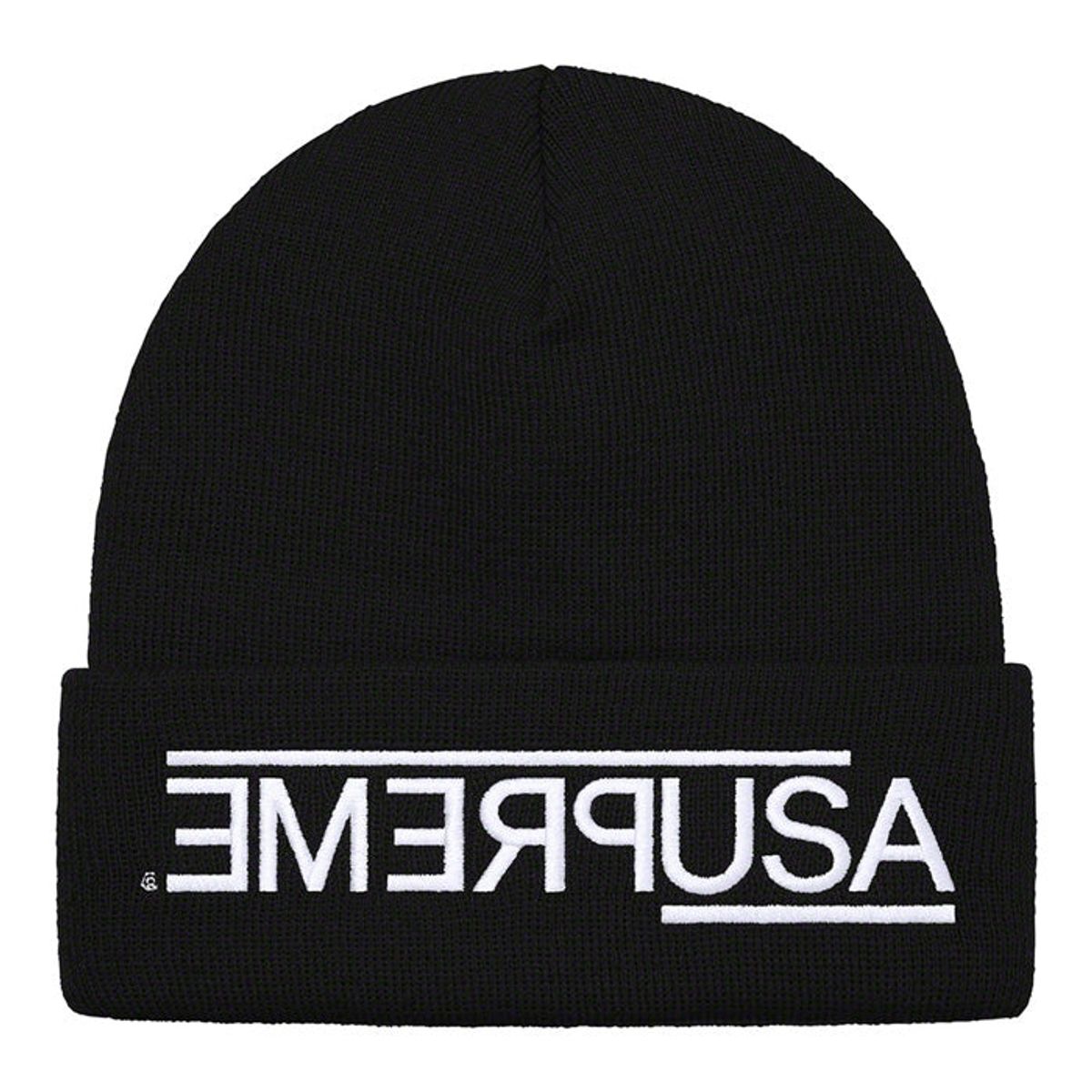 Supreme USA Black Beanie Hat | WHAT’S ON THE STAR?