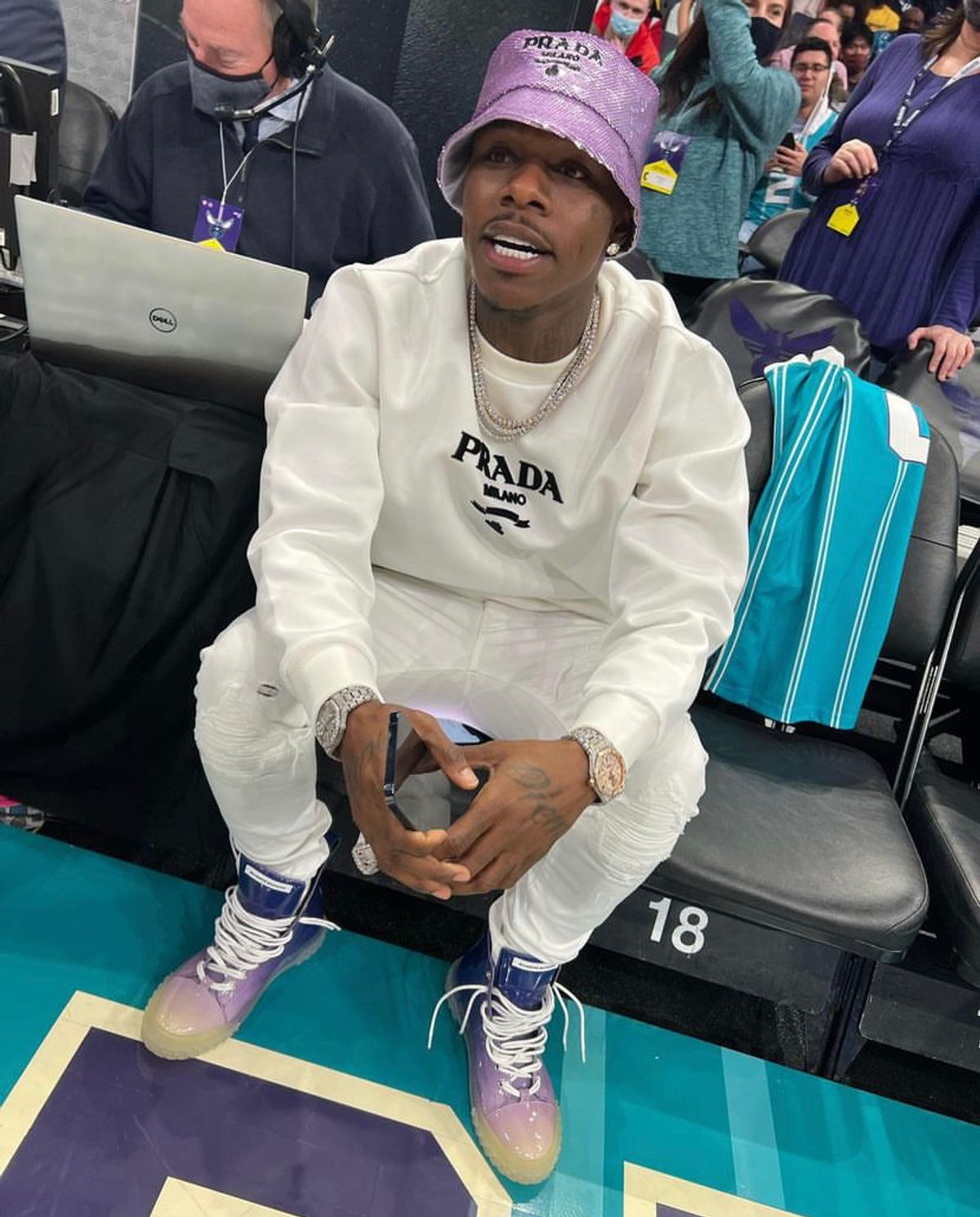 DaBaby Outfit from January 29, 2022 | WHAT’S ON THE STAR?