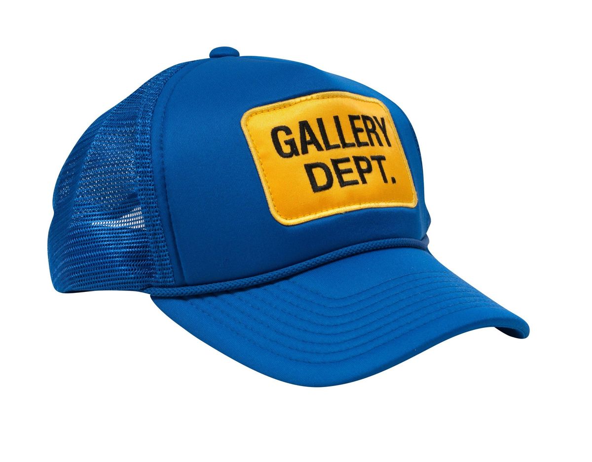 Gallery Dept. Blue Yellow Logo Cap | WHAT’S ON THE STAR?