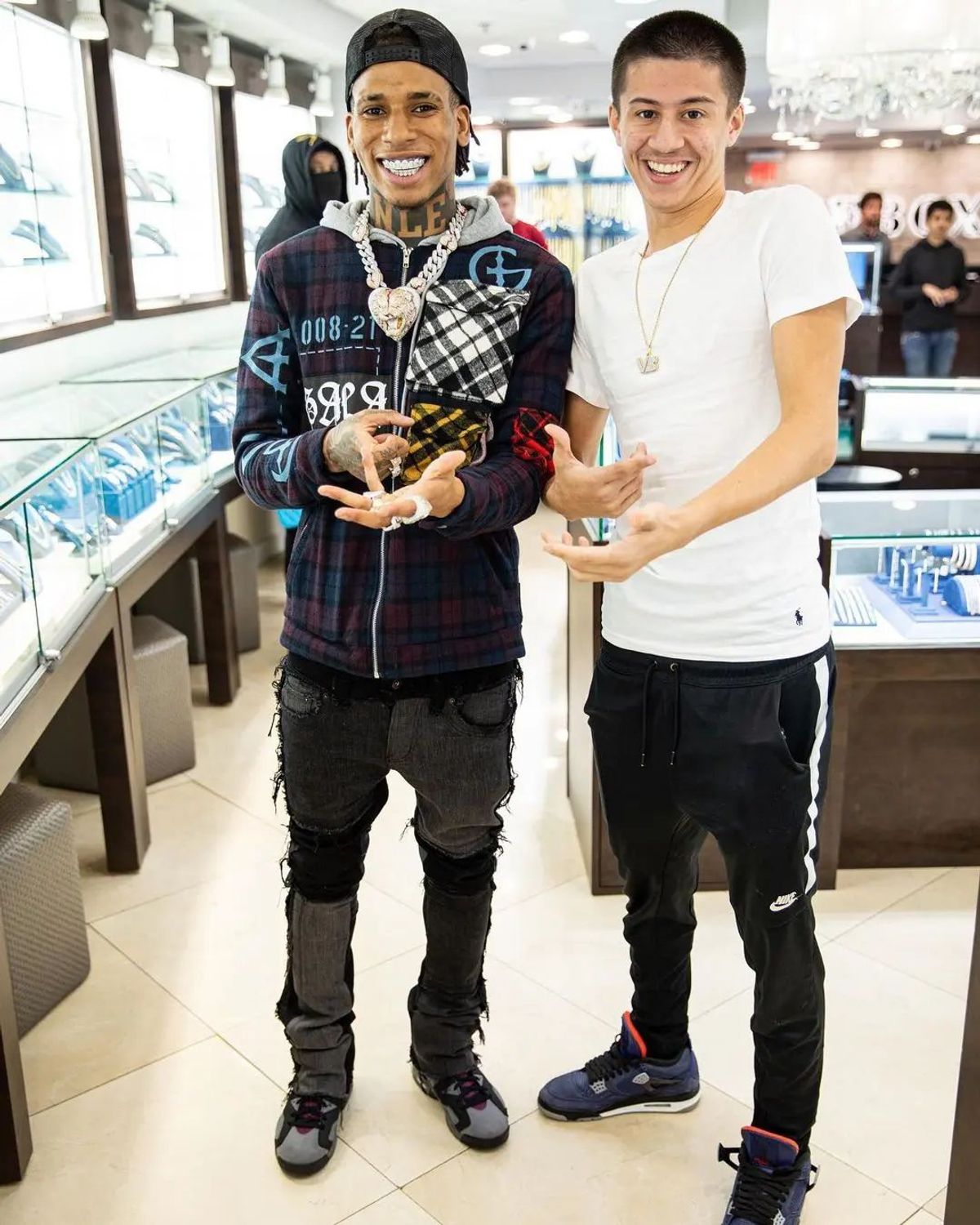 NLE Choppa Outfit from January 14, 2022 | WHAT’S ON THE STAR?