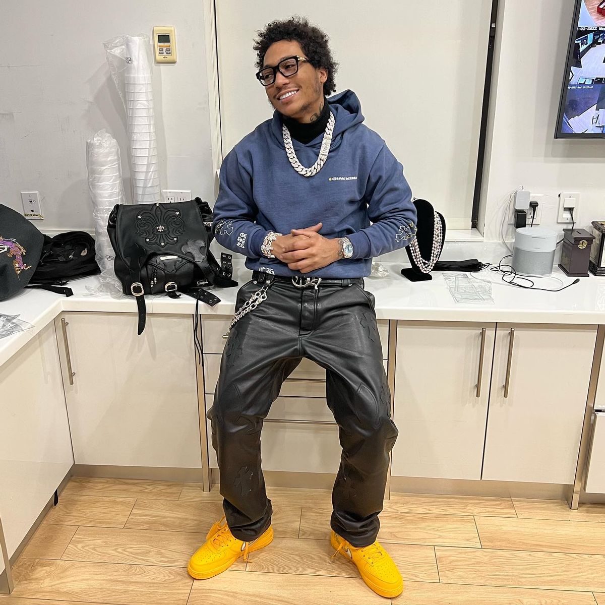 Lil Meech Outfit from February 3, 2022 | WHAT’S ON THE STAR?