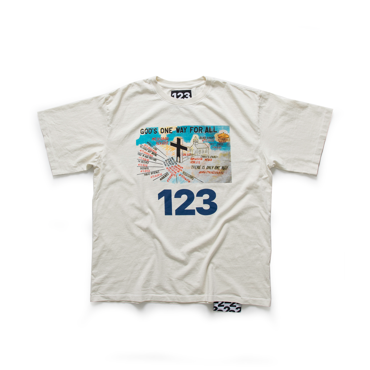 RRR-123 One Way T-Shirt | WHAT’S ON THE STAR?