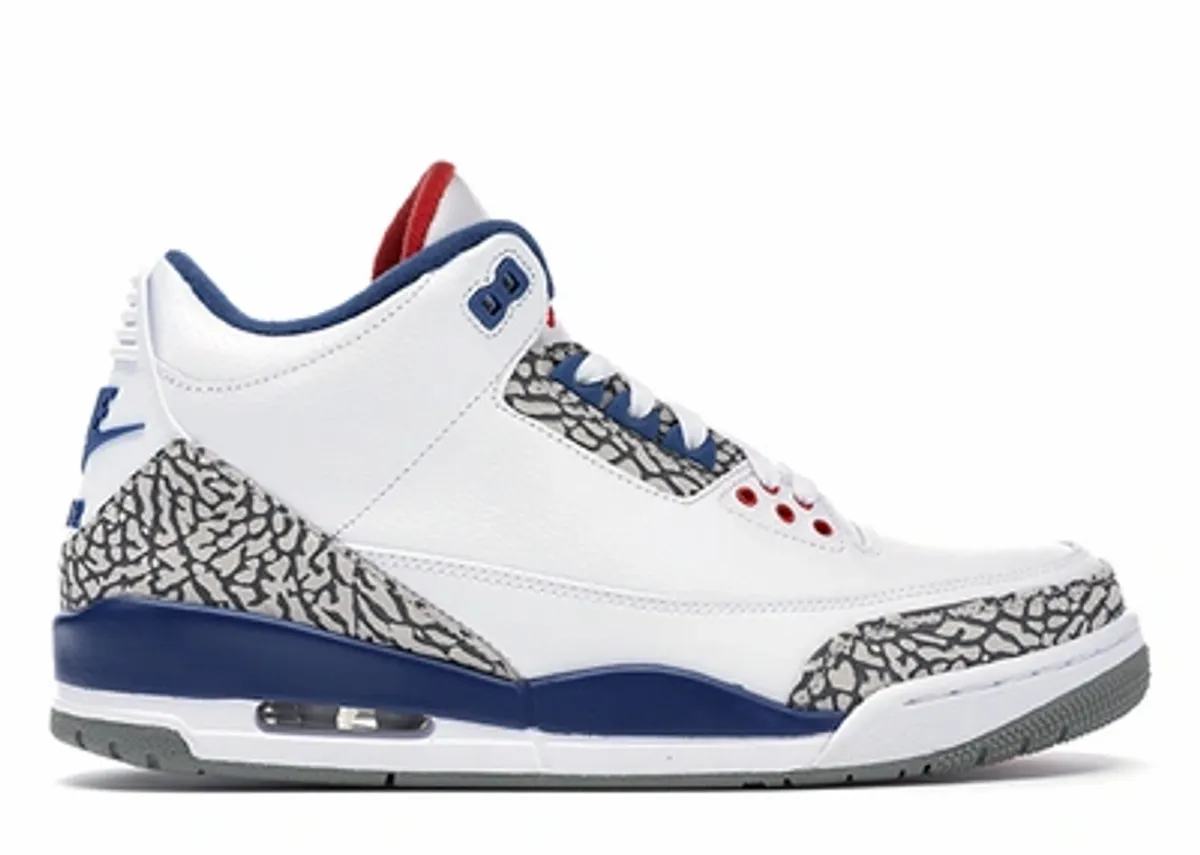 Jordan Air Jordan 3 Retro True Blue Sneakers | WHAT’S ON THE STAR?