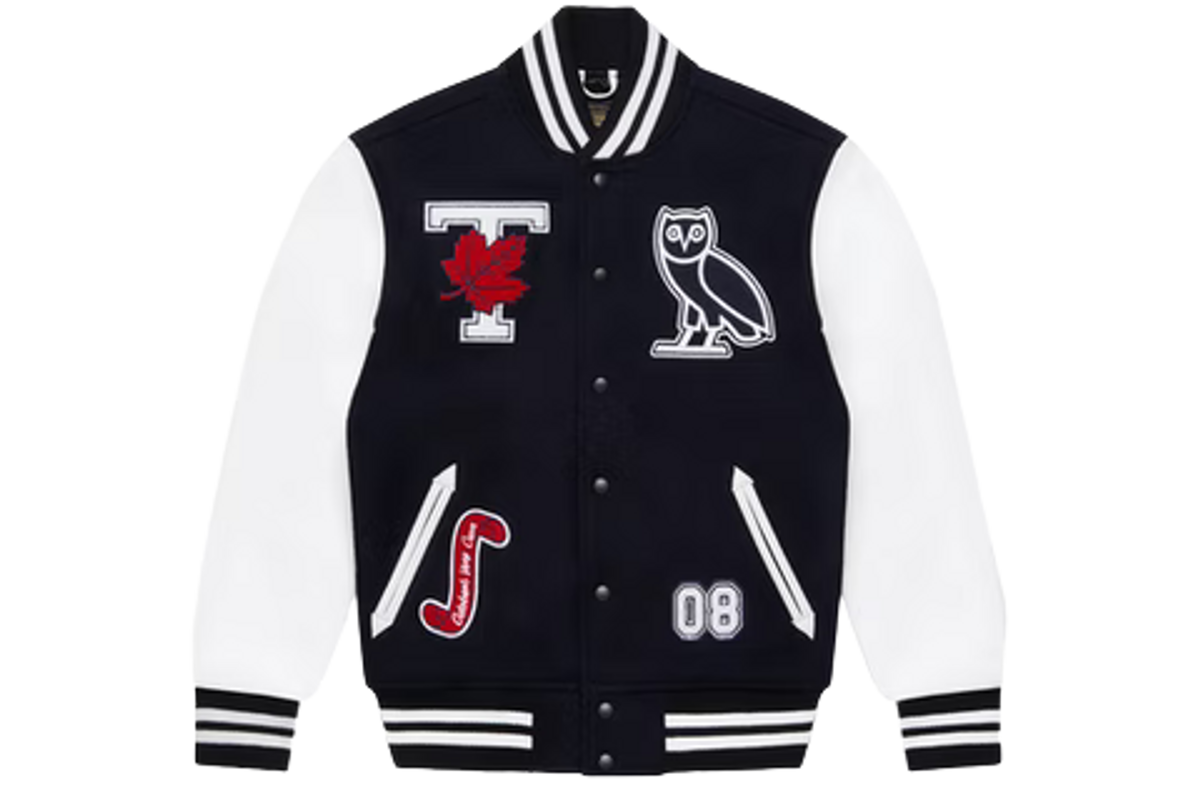 OVO × University of Toronto Varsity Navy Jacket | WHAT’S ON THE STAR?