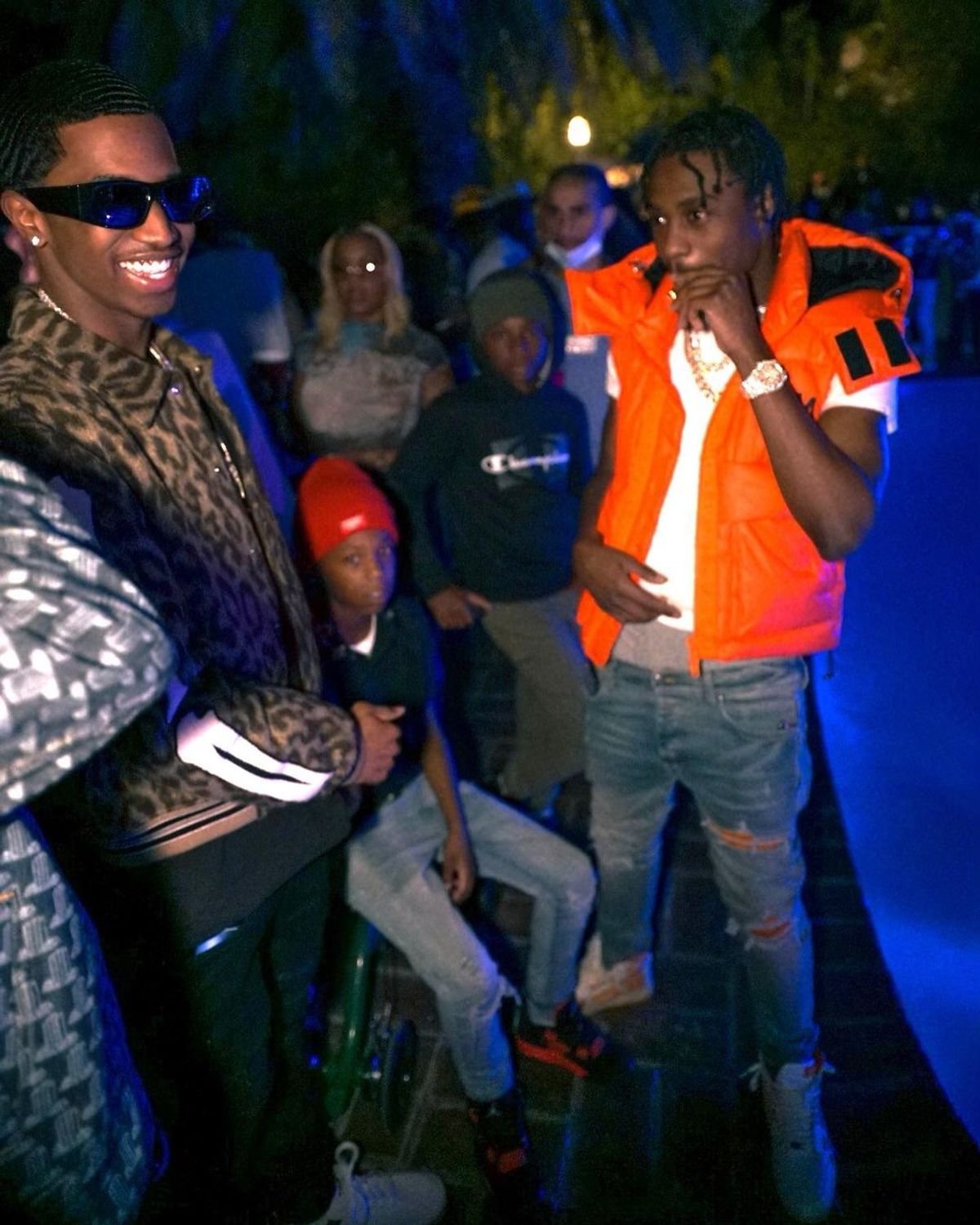 Lil Tjay Outfit from February 15, 2022 | WHAT’S ON THE STAR?