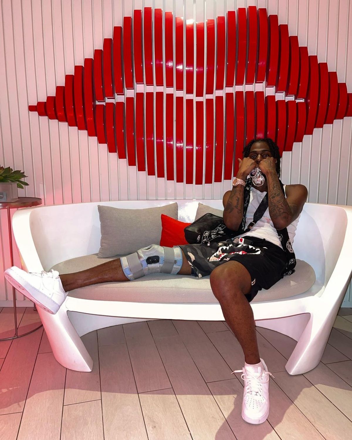 Russ Millions Outfit from February 15, 2022 | WHAT’S ON THE STAR?