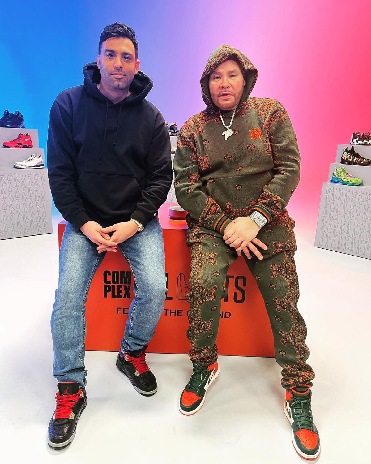 Fat Joe Outfit from February 18, 2022 | WHAT’S ON THE STAR?