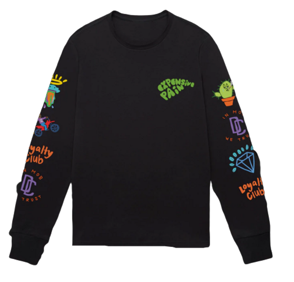 Meek Mill Merch Expensive Pain Long Sleeve | WHAT’S ON THE STAR?