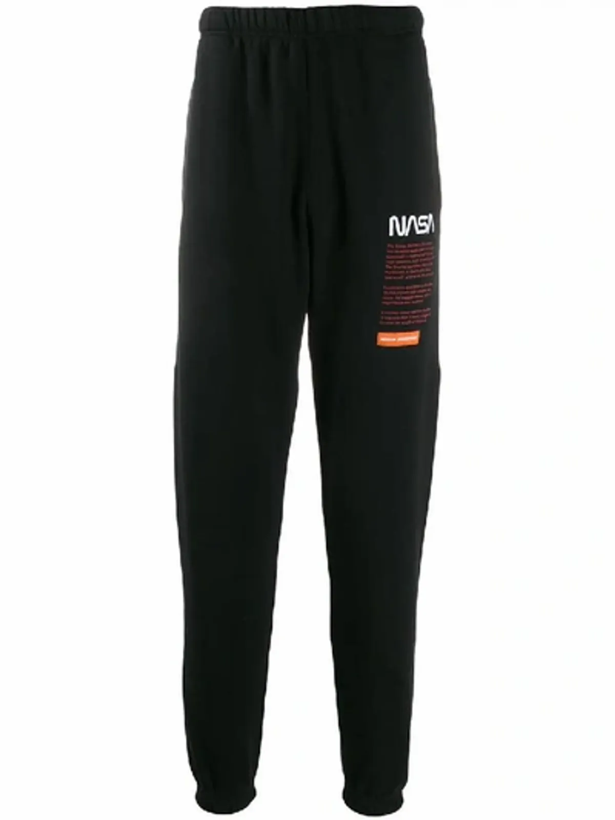 Heron Preston × NASA Slim Sweatpants In Black | WHAT’S ON THE STAR?