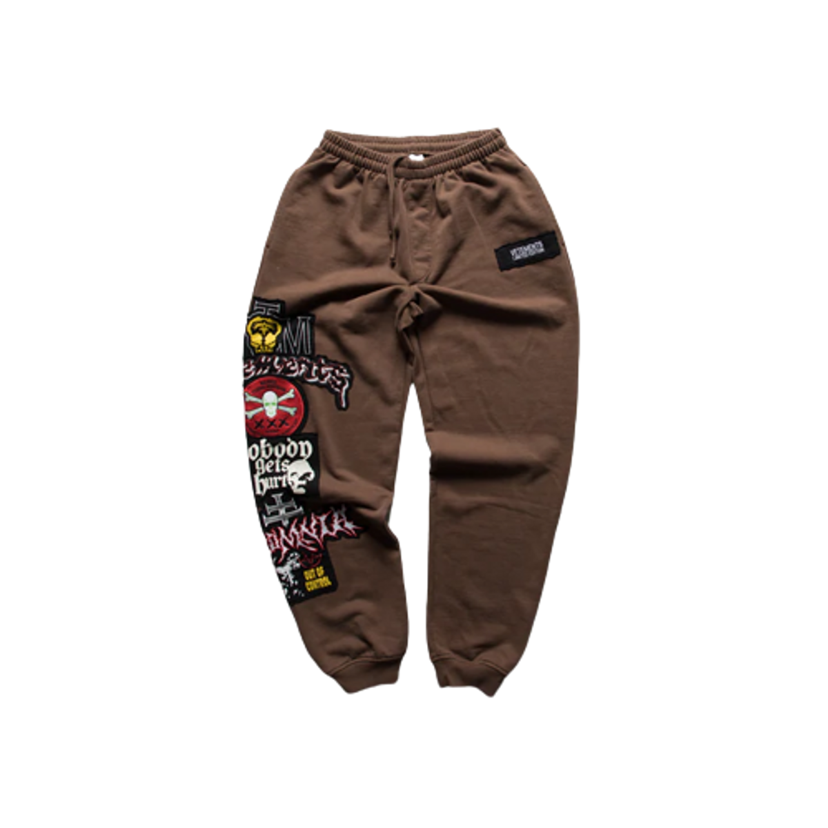 Vetements Metal Patched Logo Sweatpants | WHAT’S ON THE STAR?