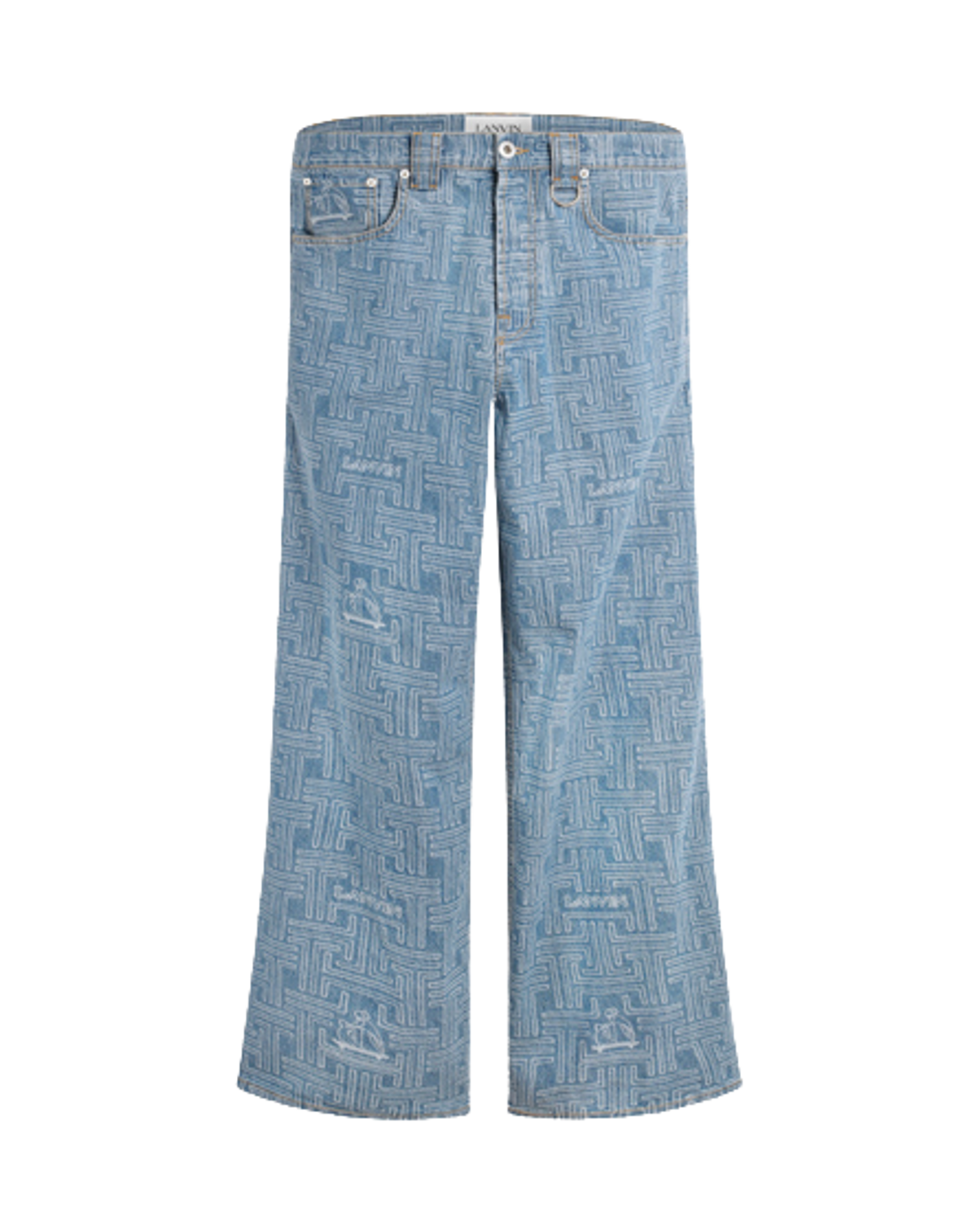 Lanvin JL Maze Denim Pants | WHAT’S ON THE STAR?