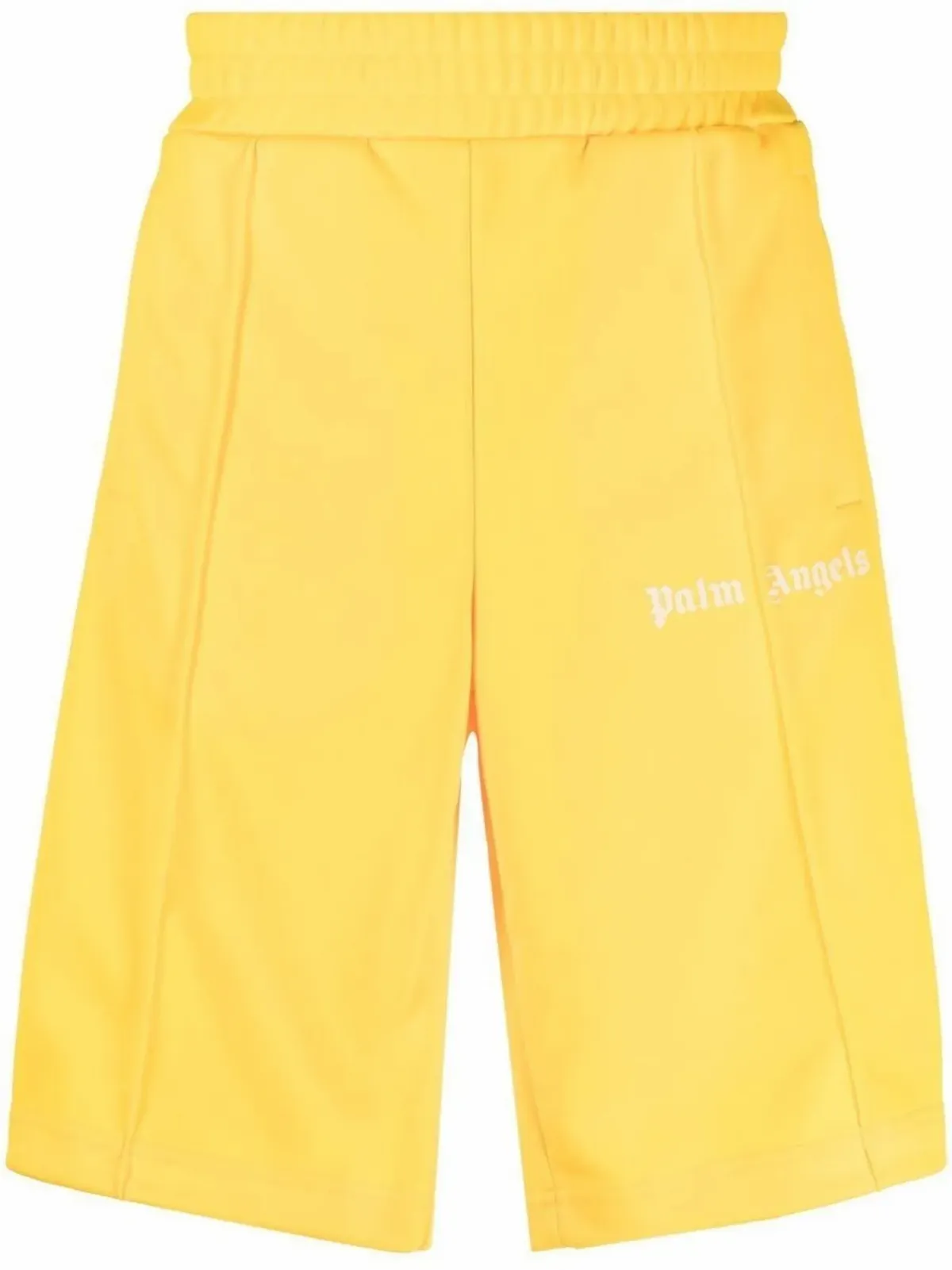 Palm Angels Yellow Classic Track Shorts | WHAT’S ON THE STAR?