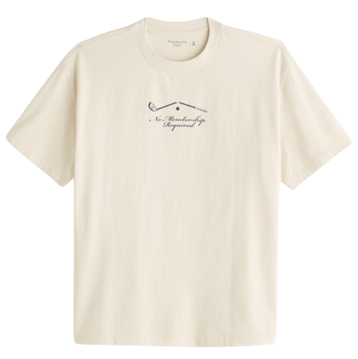 Abercrombie & Fitch Oversized Golf Graphic T-Shirt | WHAT’S ON THE STAR?
