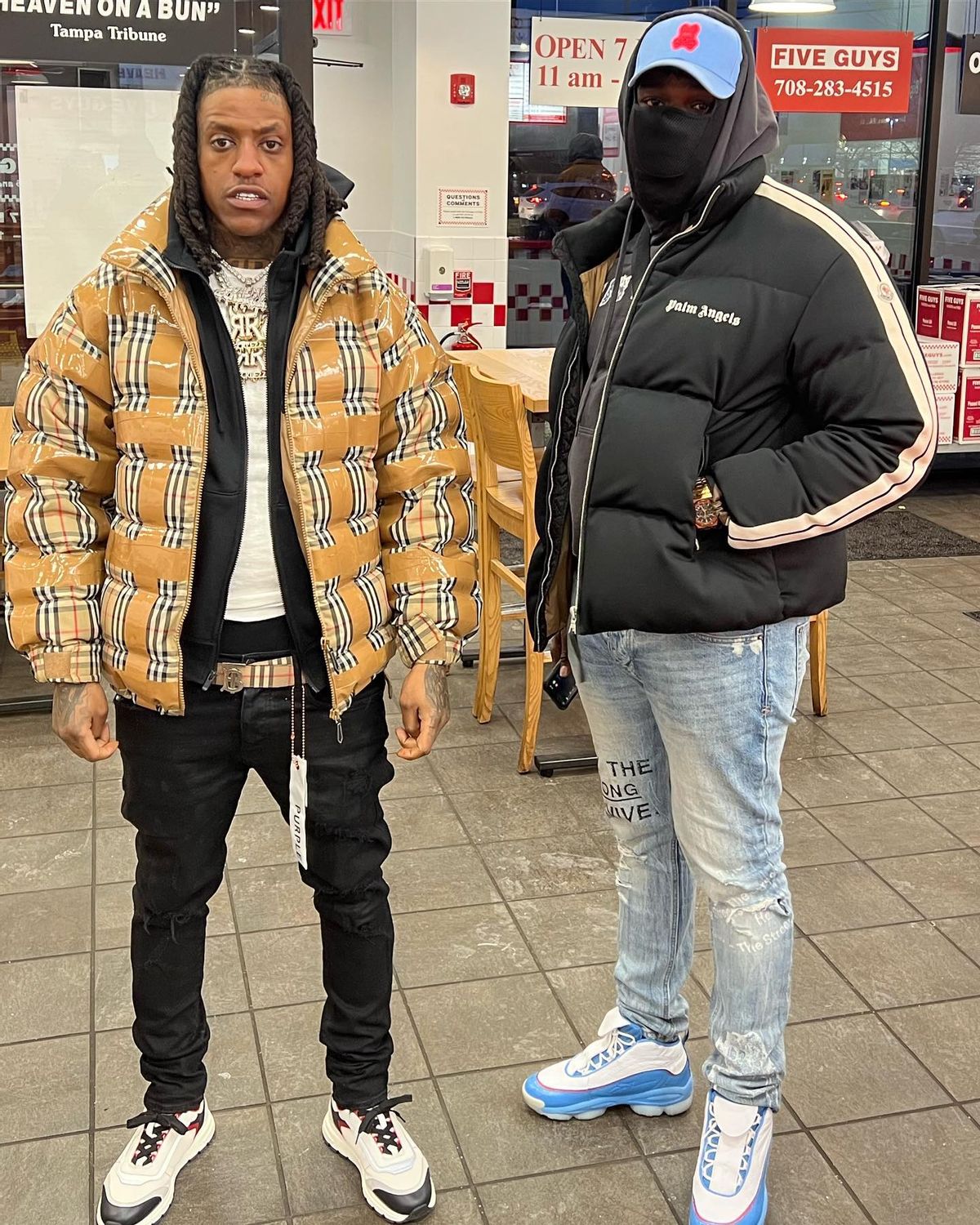 Rico Recklezz Outfit from March 13, 2022 | WHAT’S ON THE STAR?