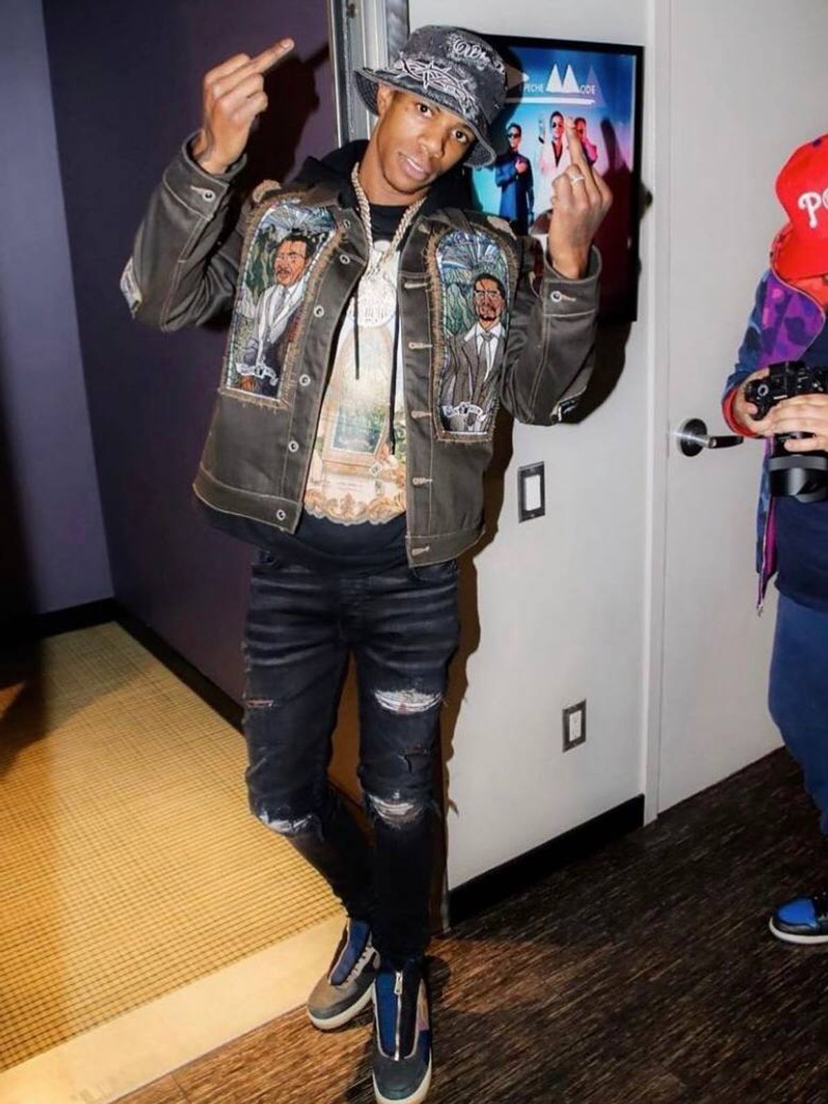 A Boogie Wit Da Hoodie Outfit from March 13, 2022 | WHAT’S ON THE STAR?