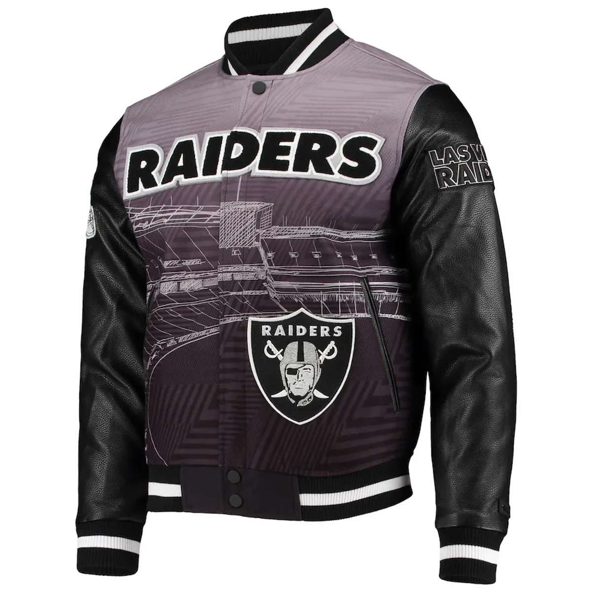 Pro Standard Las Vegas Raiders Full-Zip Varsity Jacket | WHAT’S ON THE ...