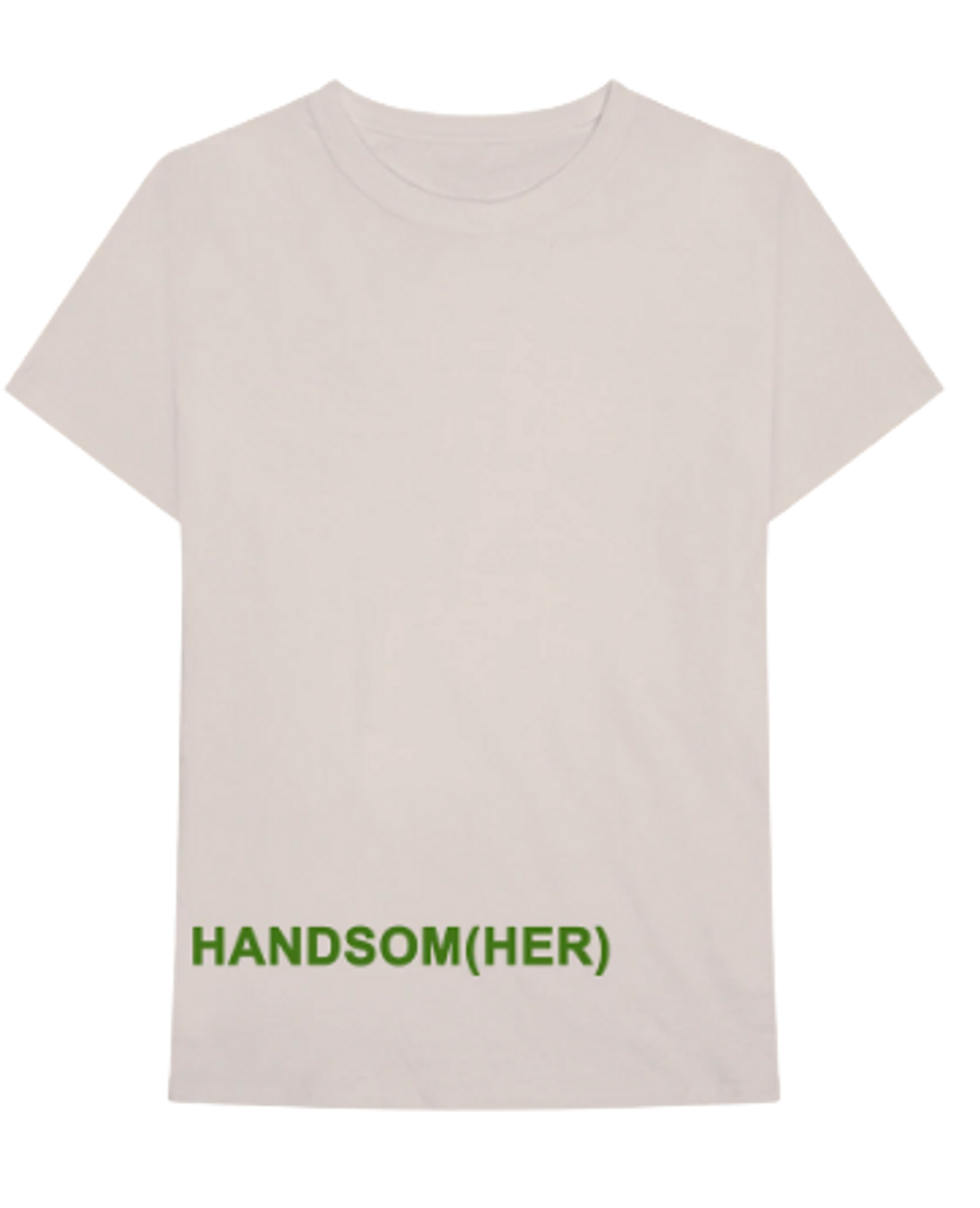Russ Merch Handsomher Remix Off-White Logo T-Shirt | WHAT’S ON THE STAR?