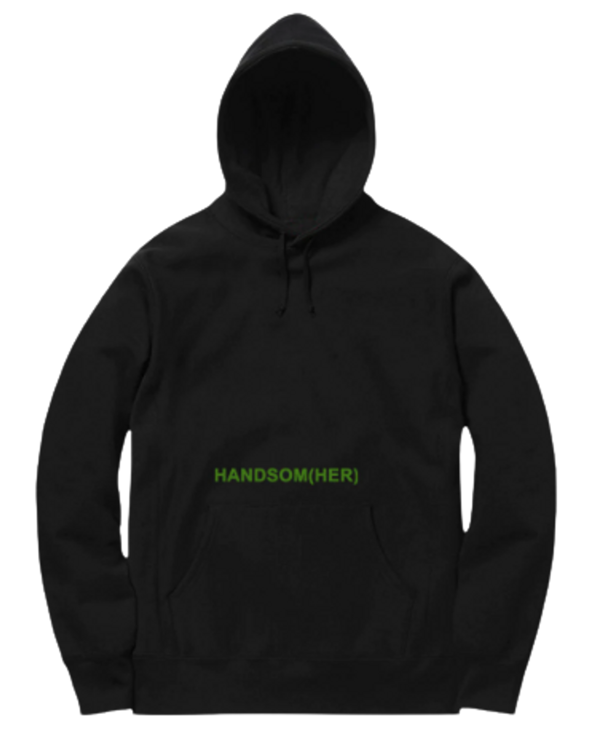 Russ Merch Handsomher Black Hoodie | WHAT’S ON THE STAR?