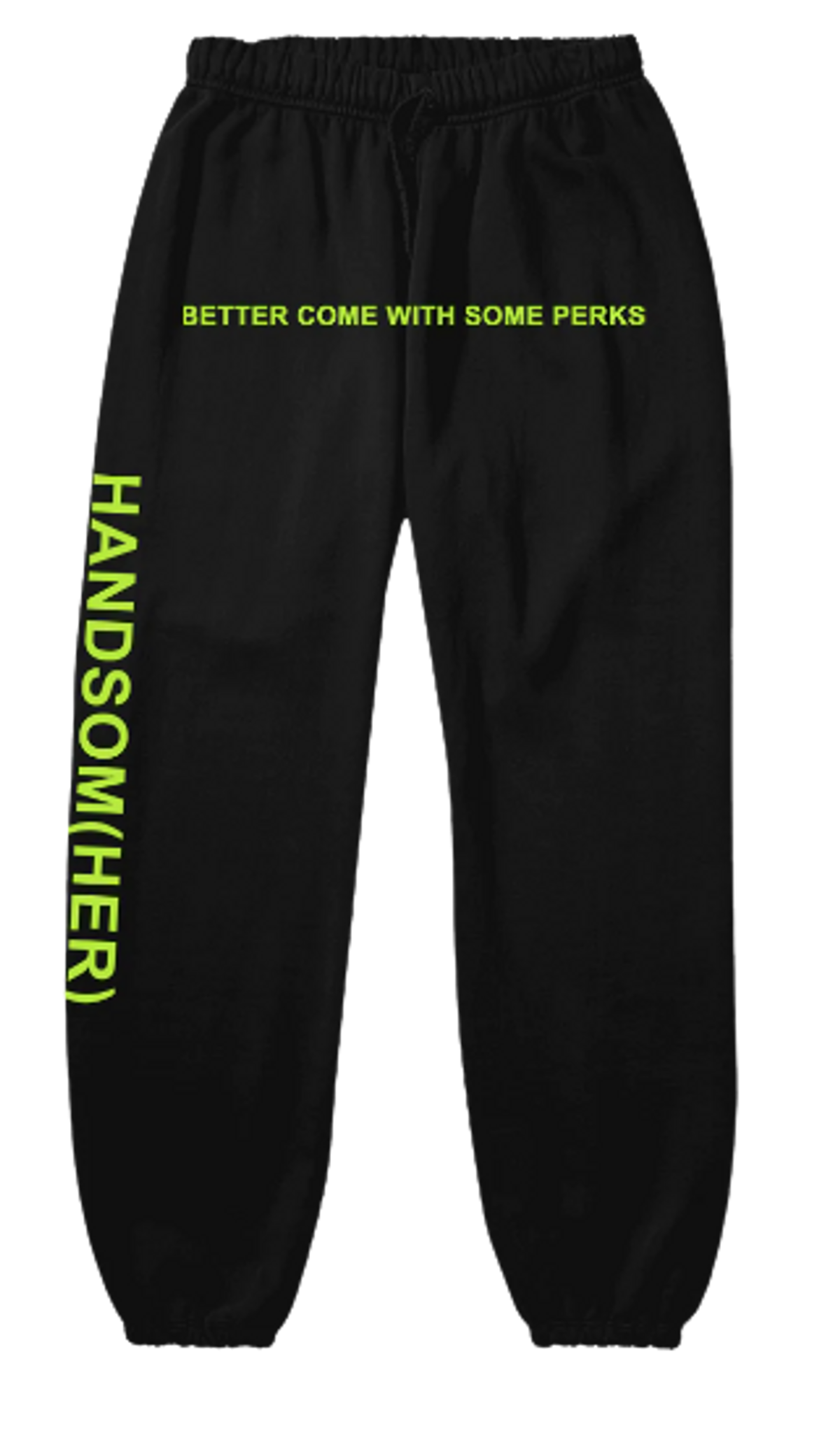 Russ Merch Handsomher Black Sweatpants | WHAT’S ON THE STAR?