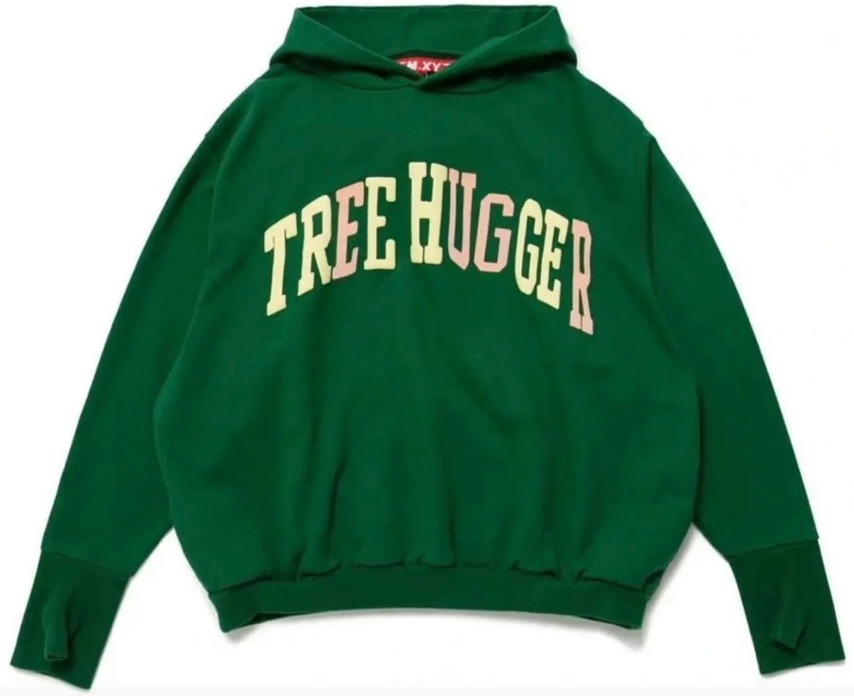 Cactus Plant Flea Market Tree Hugger Green Hoodie | WHAT’S ON THE STAR?