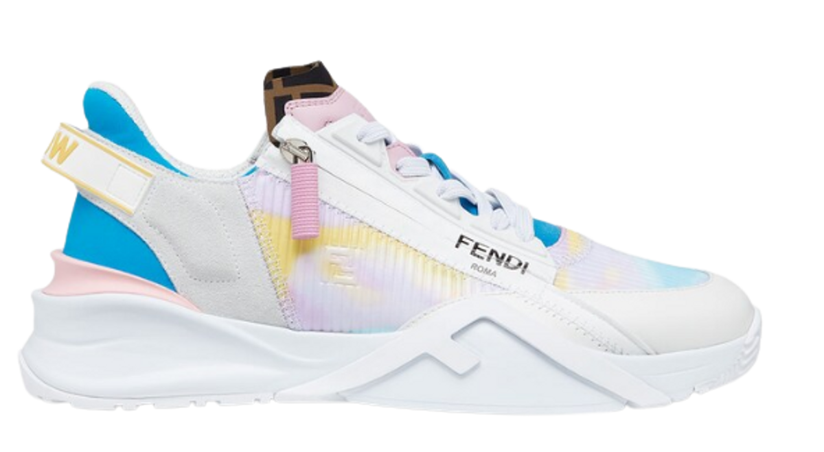 Fendi Light Blue Fabric Sneakers | WHAT’S ON THE STAR?