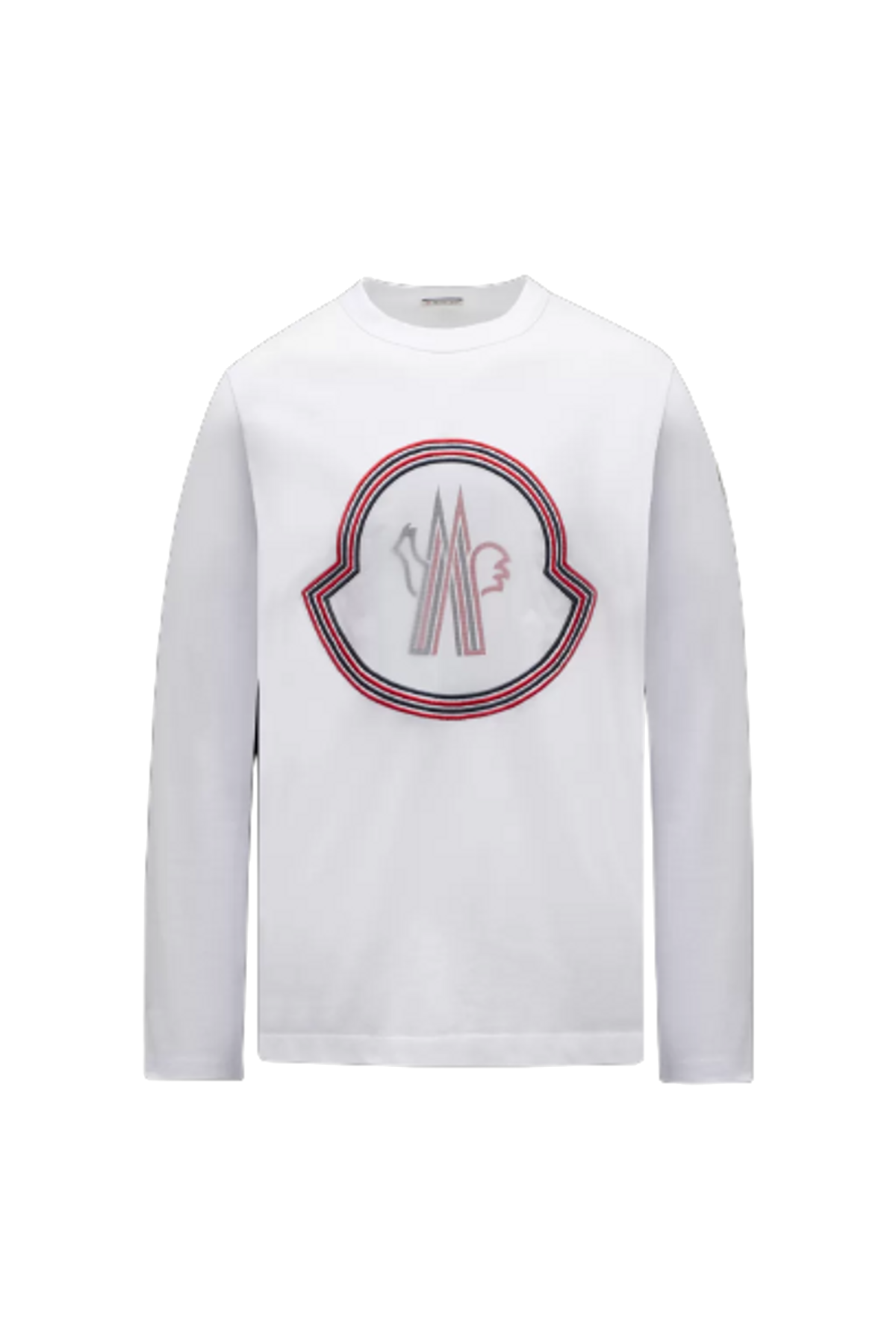 Moncler Optical White Logo T-Shirt | WHAT’S ON THE STAR?