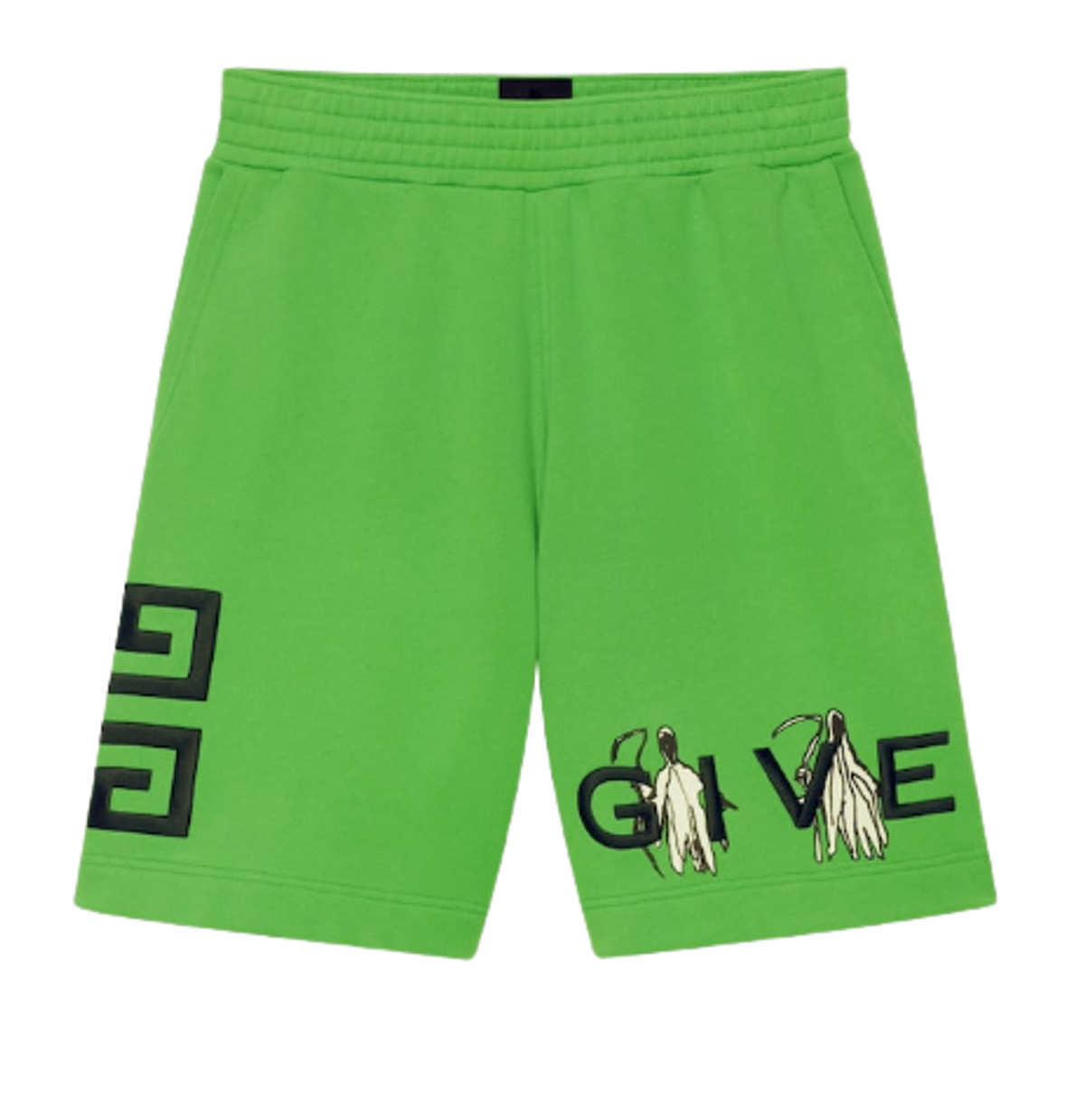 Givenchy Bermuda Reaper Green Shorts | WHAT’S ON THE STAR?