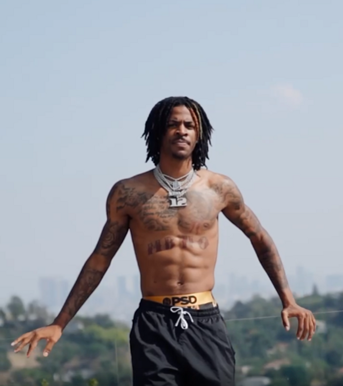 Ja Morant Outfit from March 29, 2022 | WHAT’S ON THE STAR?