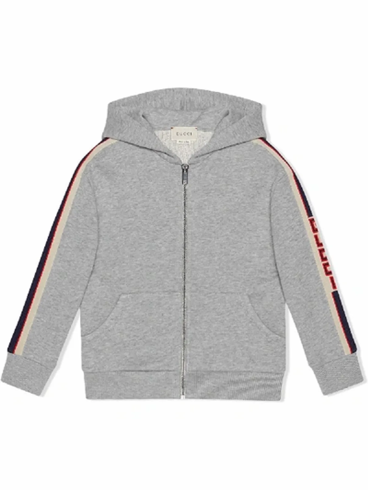 Gucci Kids' Children's Sweatshirt With Gucci Stripe In Grey | WHAT’S ON ...