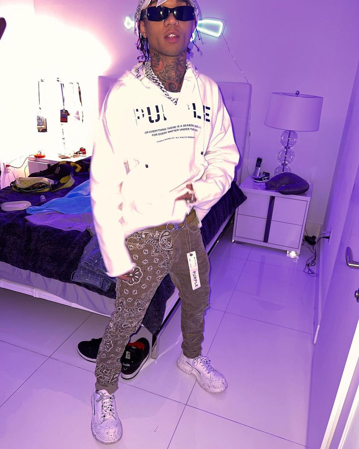 Swae Lee Outfit from April 9, 2022 | WHAT’S ON THE STAR?