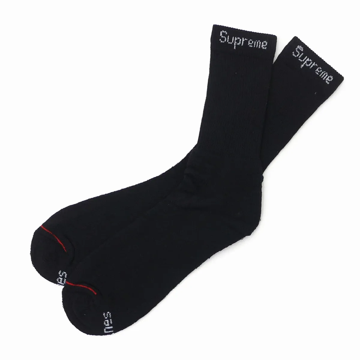 Supreme × Hanes Black Logo Socks | WHAT’S ON THE STAR?