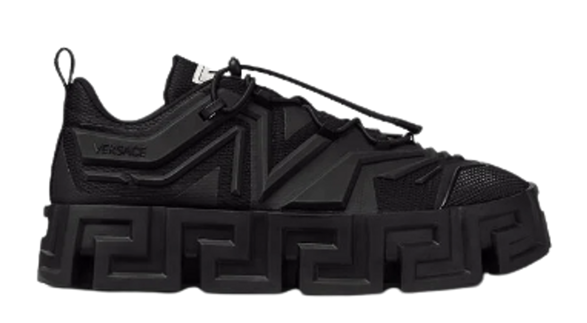 Versace Greca Labyrinth Lace Up Boots | WHAT’S ON THE STAR?