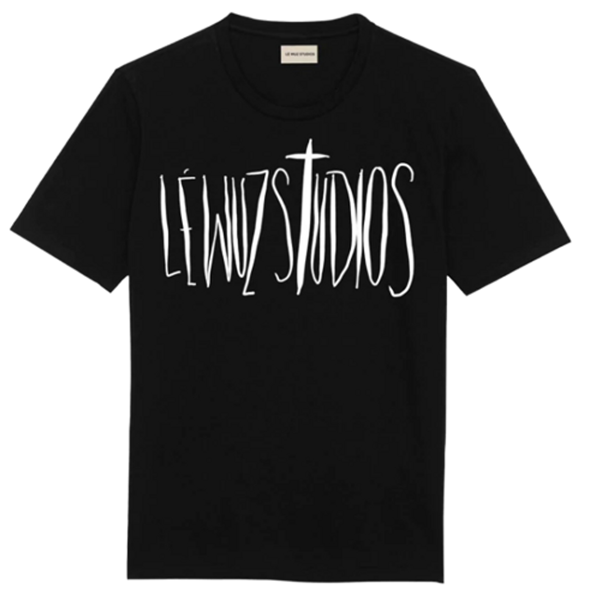 Le Wuz Studios Black Logo T-Shirt | WHAT’S ON THE STAR?