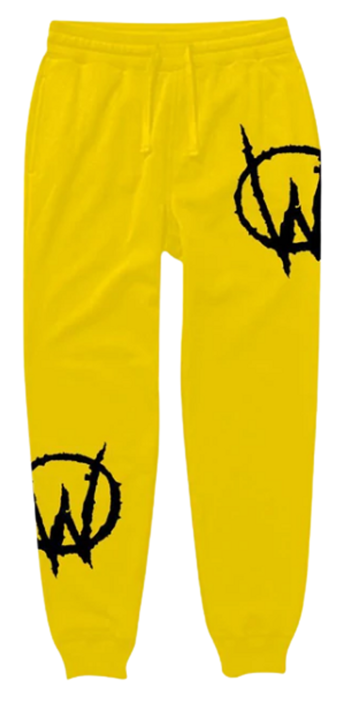 Le Wuz Studios Canary Yellow Winner Circle Sweatpants | WHAT’S ON THE STAR?