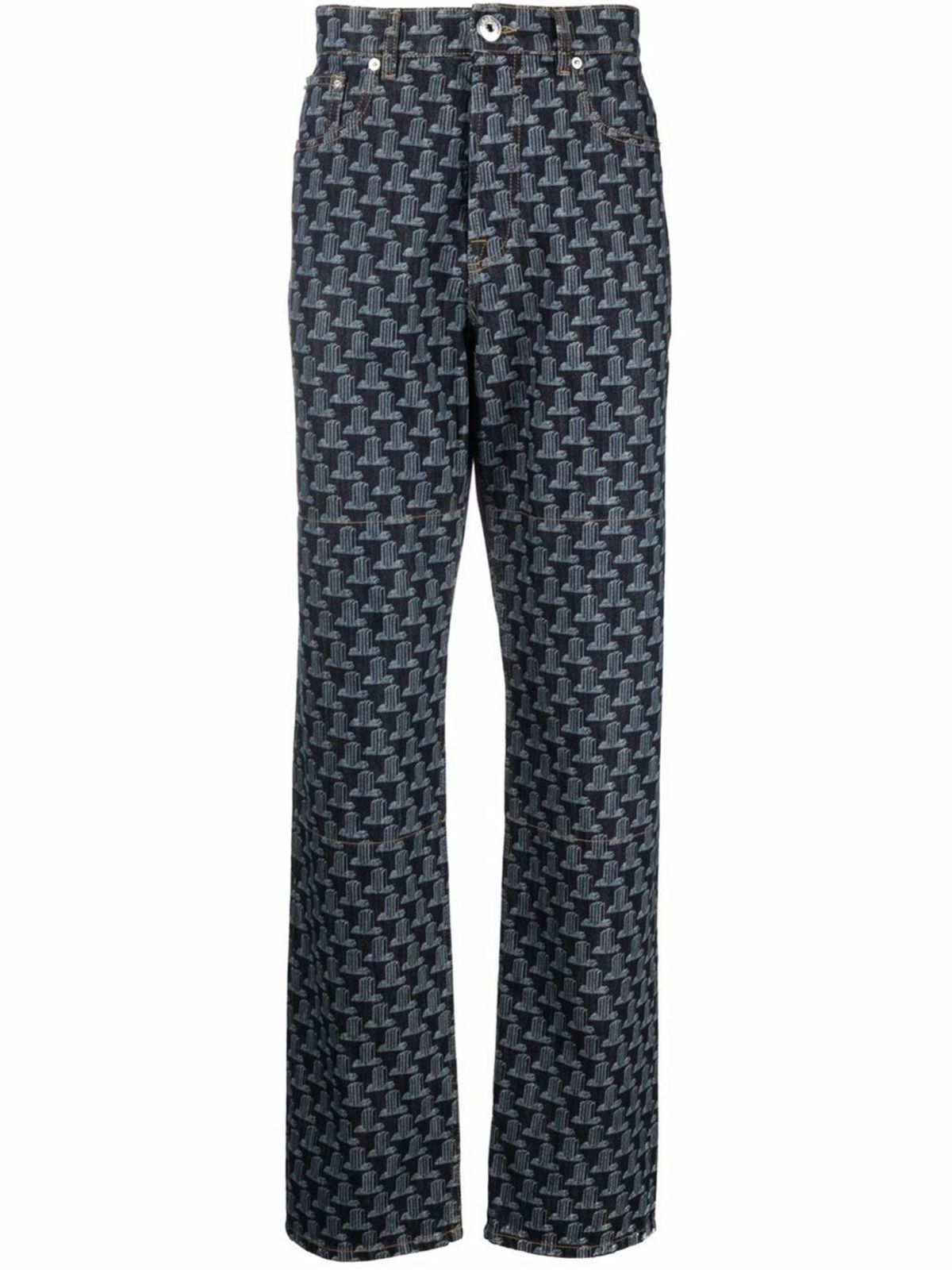 Lanvin All-Over Pattern Jeans | WHAT’S ON THE STAR?