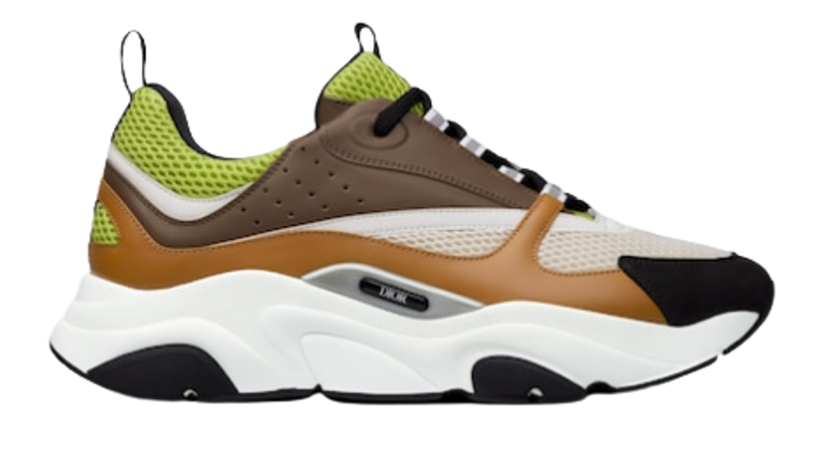 Dior B22 Green White Calfskin Sneakers | WHAT’S ON THE STAR?