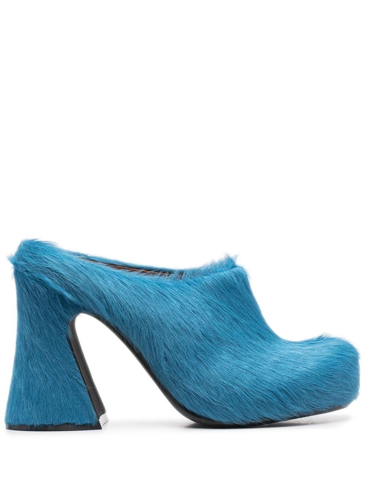 Marni Textured Blue Mules | WHAT’S ON THE STAR?