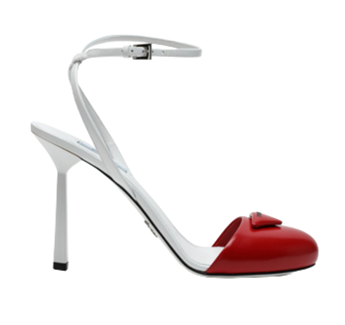 Prada White Red Leather High Pumps | WHAT’S ON THE STAR?