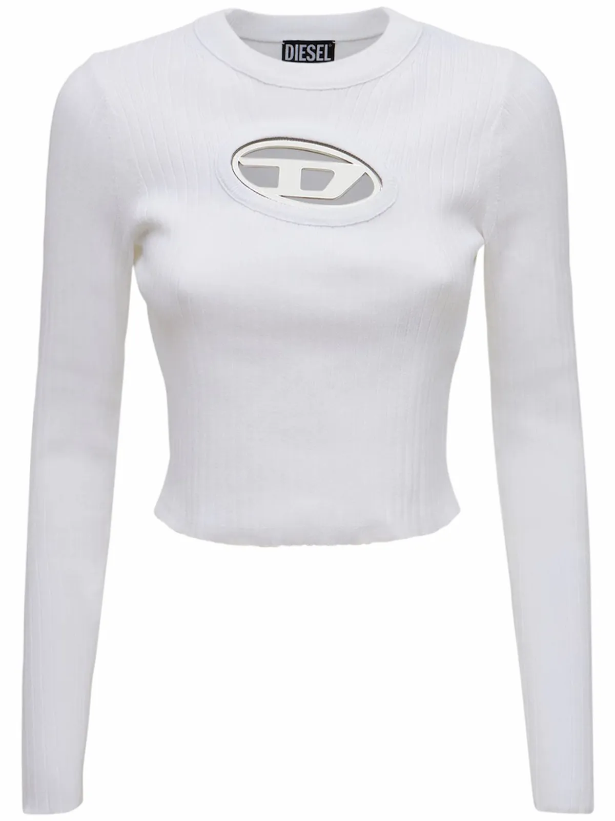 Diesel White M-Desmoines Jersey Top | WHAT’S ON THE STAR?