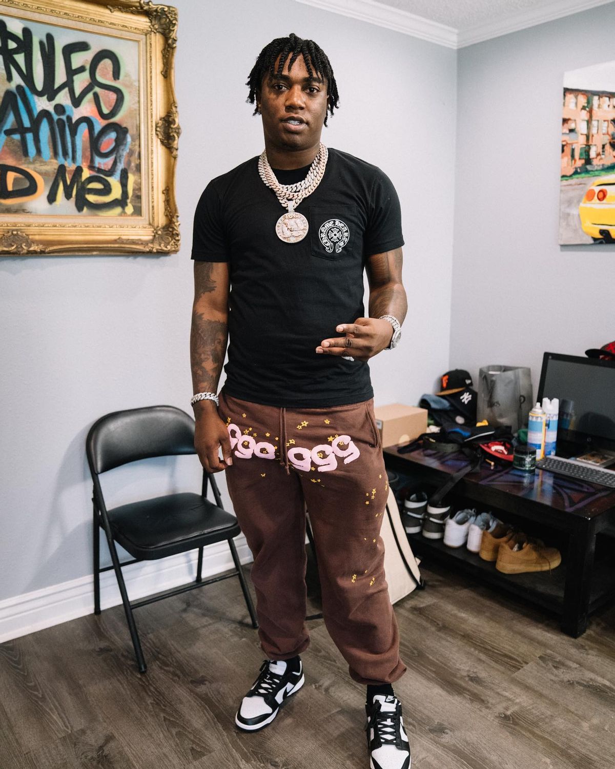 Fredo Bang Outfit from May 8, 2022 | WHAT’S ON THE STAR?