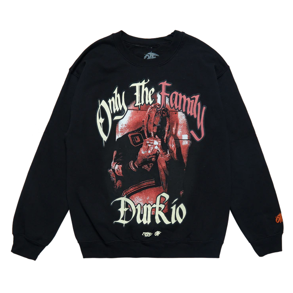 OTF Black Durkio Vintage Crewneck | WHAT’S ON THE STAR?